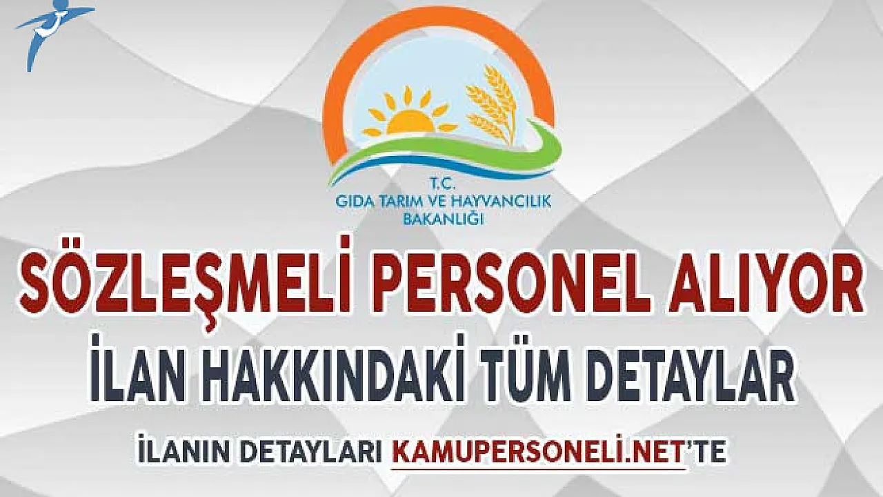GTHB Sözleşmeli Personel Alımı Yapıyor ! İşte Başvuru Detayları